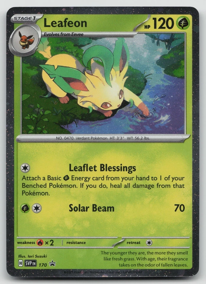 Leafeon 170 Sv: Scarlet & Violet Promo Cards for sale | eBay