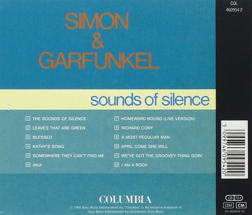 Simon and Garfunkel Sounds of Silence (CD) | eBay