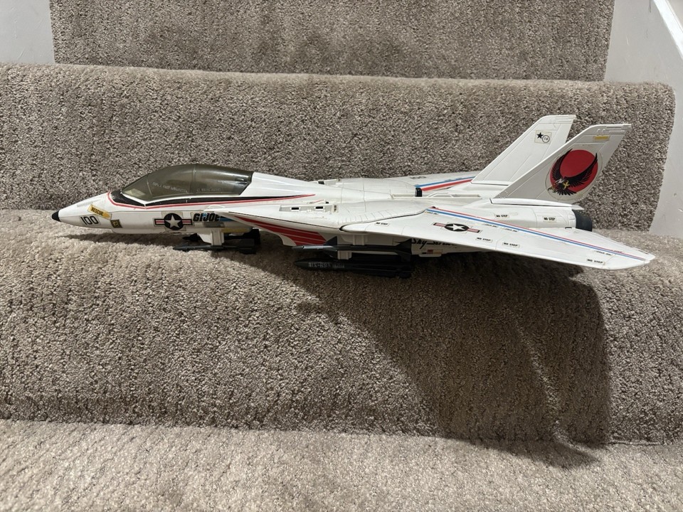 GI JOE 1983 Skystriker XP-14F Combat Jet Vehicle Not Complete Great ...
