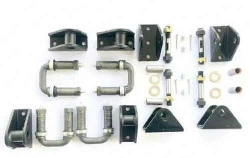 U Shackle Complete Suspension Kit For Willys Jeep MB GPW CJ 2A 3B M38A ...