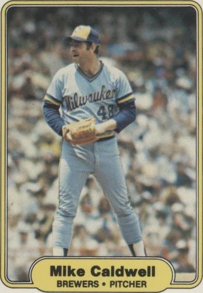 1982 Fleer - #136 Mike Caldwell for sale online | eBay