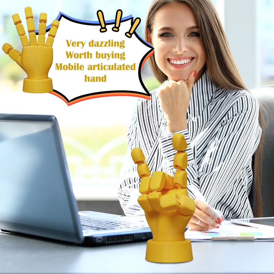 Movable Hands, Posable Hand Model For Drawing, Artist Drawing Manikin ...