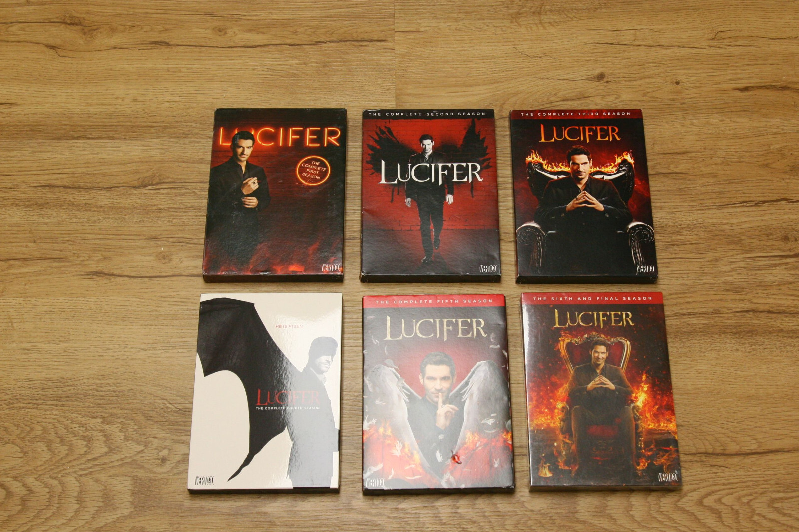 Lucifer Complete Series Seasons 1-6 DVD Tom Ellis | eBay