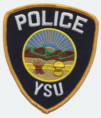Youngstown State University, Ohio Police Department Shoulder Patch YSU ...