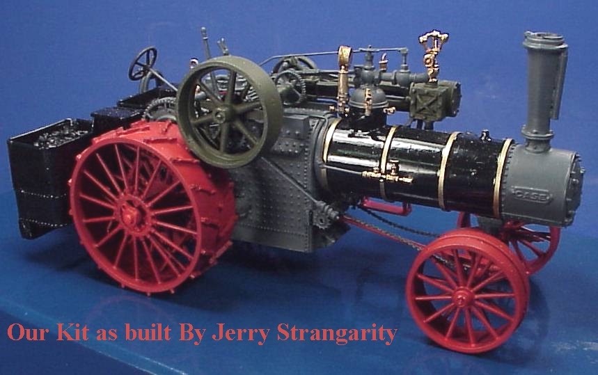 O/On3/On30 1/48 SCALE J.I. CASE STEAM TRACTION ENGINE WISEMAN MODEL ...