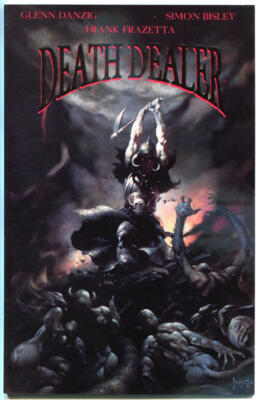 Frank Frazetta DEATH DEALER #1, NM-, Glenn Danzig, Simon Bisley, 1995 ...
