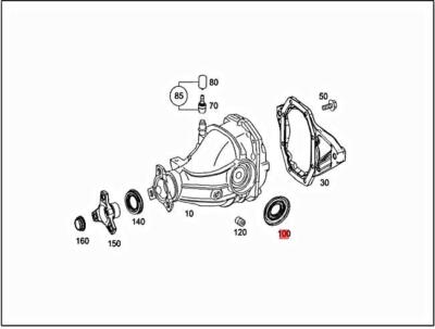Genuine MERCEDES BBDC X222 A205 A207 A208 Sealing ring 0259972647 | eBay