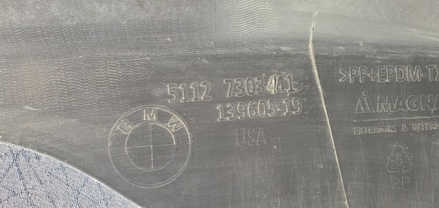 Rear Bumper Valance 51127303441 Fits 14-17 BMW X5 91212 for sale online ...