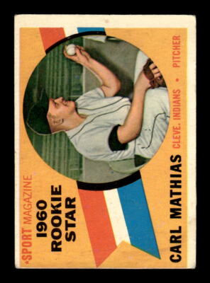 1960 Topps Baseball #139 Carl Mathias RC Cleveland Indians | eBay