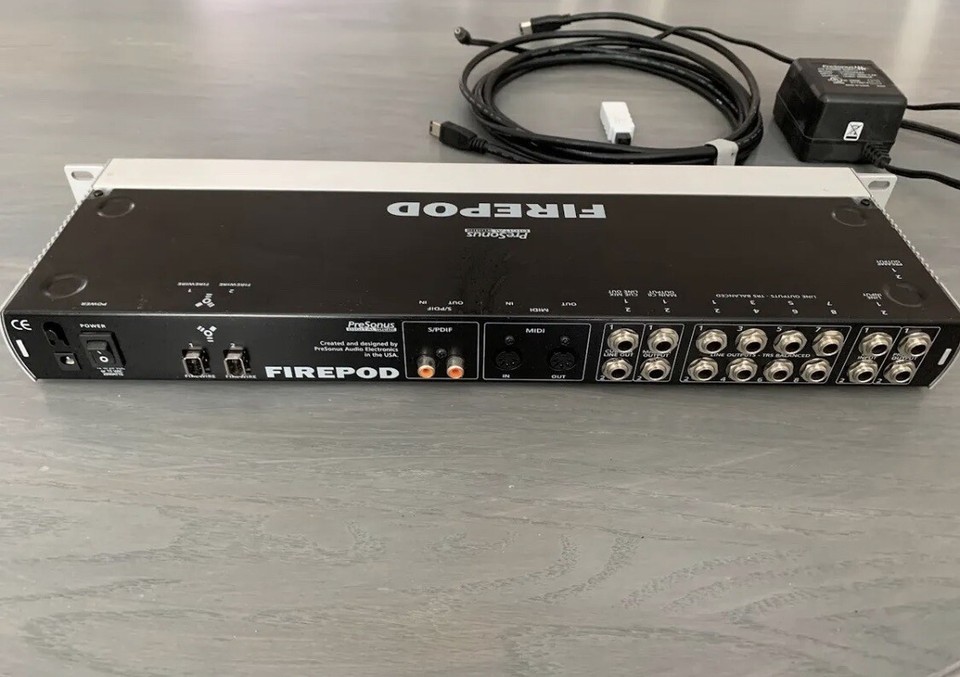 PreSonus Digital Audio Firepod 24 bit / 96K FireWire Recording ...