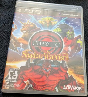 Chaotic: Shadow Warriors (Sony PlayStation 3, 2009) 47875760578| eBay
