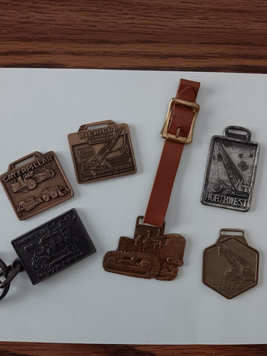 vintage advertising watch fobs - 6 various | eBay