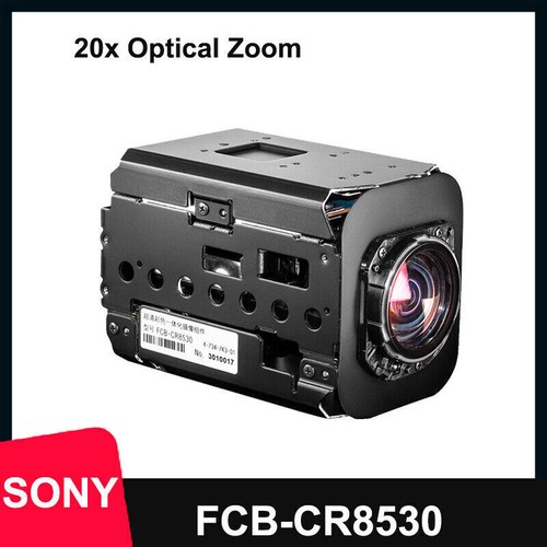 SONY FCB-CR8530 Quad Full HD 20x Optical Zoom Color Camera Block Camera ...