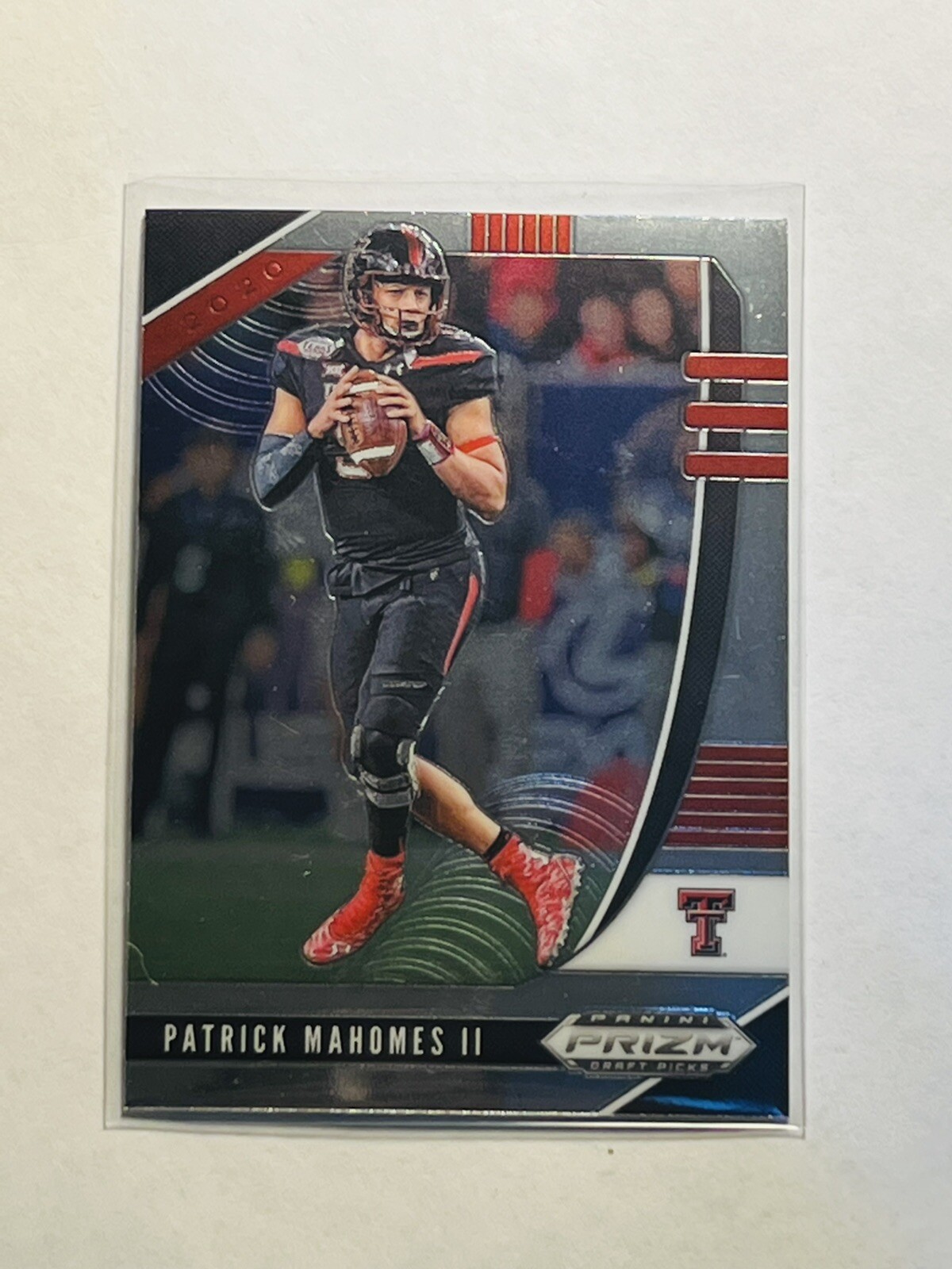 PATRICK MAHOMES 2020 Prizm Draft Picks #81 Texas Tech KANSAS CITY ...