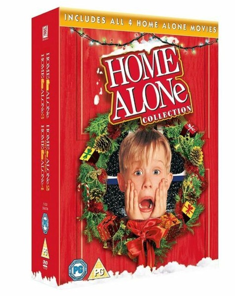 Home Alone/Home Alone 2 /Home Alone 3/Home Alone 4 (DVD, 1990, 1992 ...