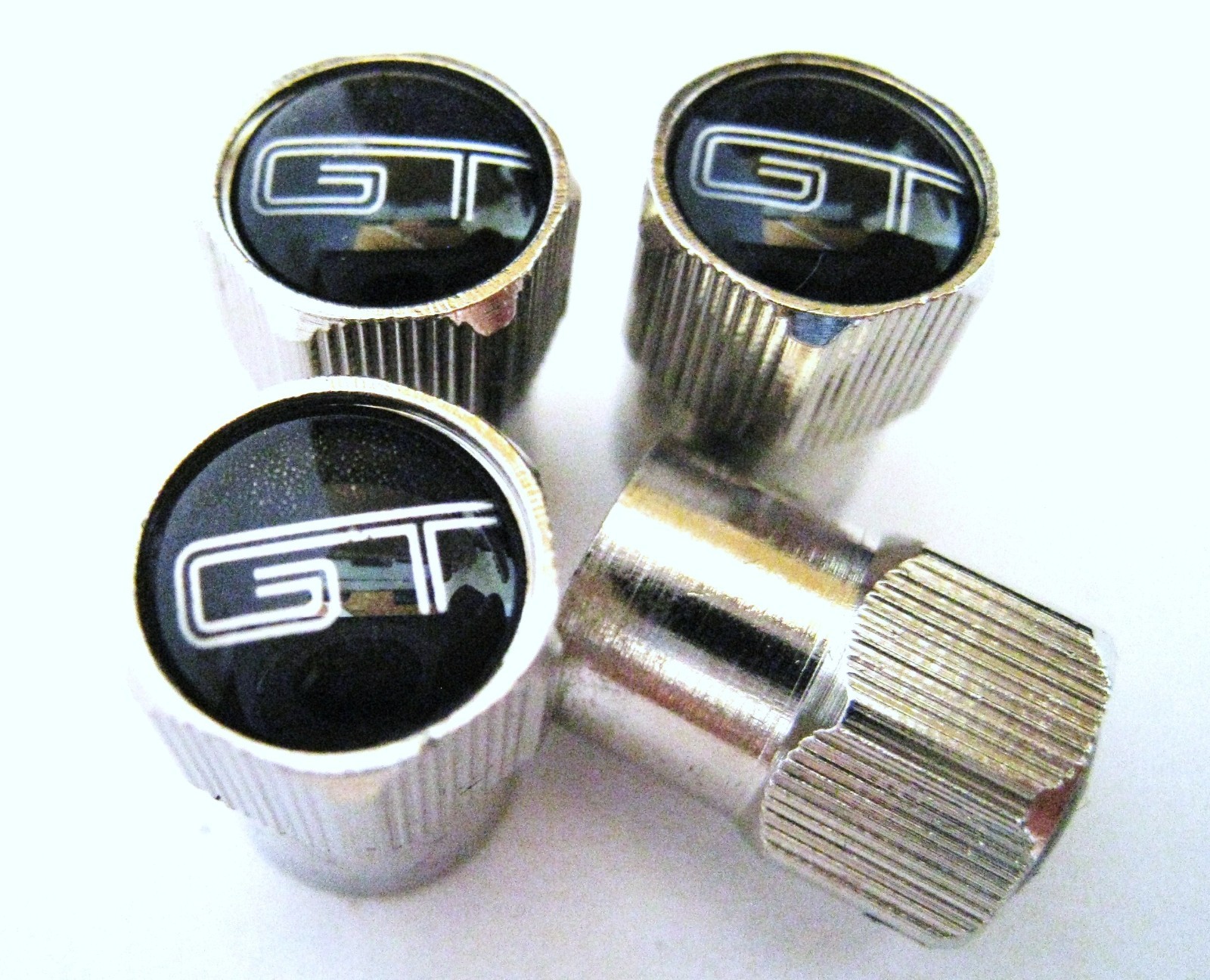GT Valve caps FORD MUSTANG PONY 5.0 V8 MACH-E TIRES WHEELS 2026 2025 ...
