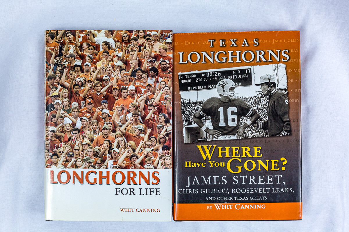 Texas Longhorn Books Lot of 2 by Whit Canning (2005-2006) | eBay