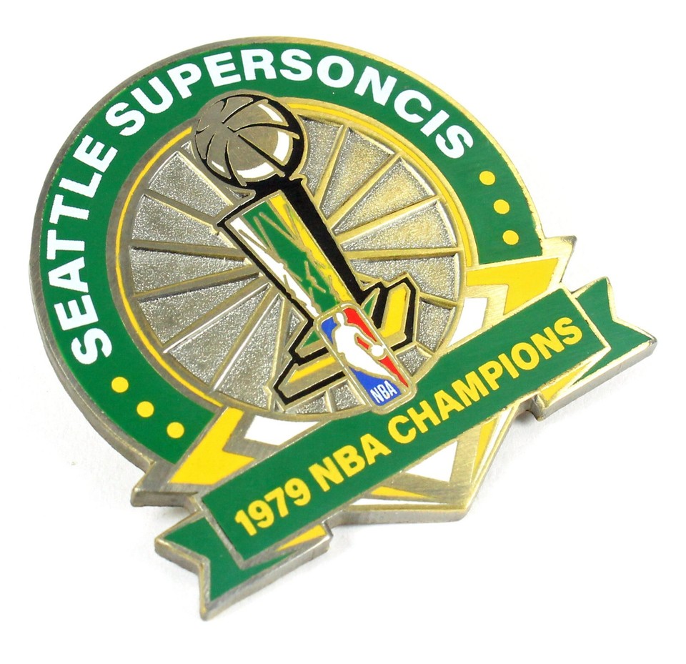 Seattle Supersonics 1979 NBA Champions Pin - Limited 1,000 | eBay