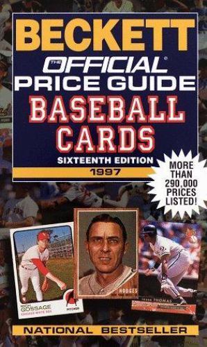 The Official Beckett Price Guide to Baseball Cards 1997 by James ...