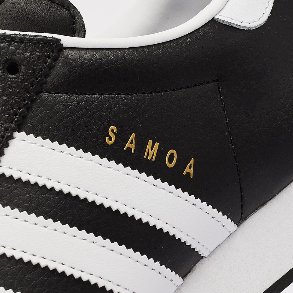 Adidas Originals Samoa Men’s Running Shoe Athletic Sneaker Black ...
