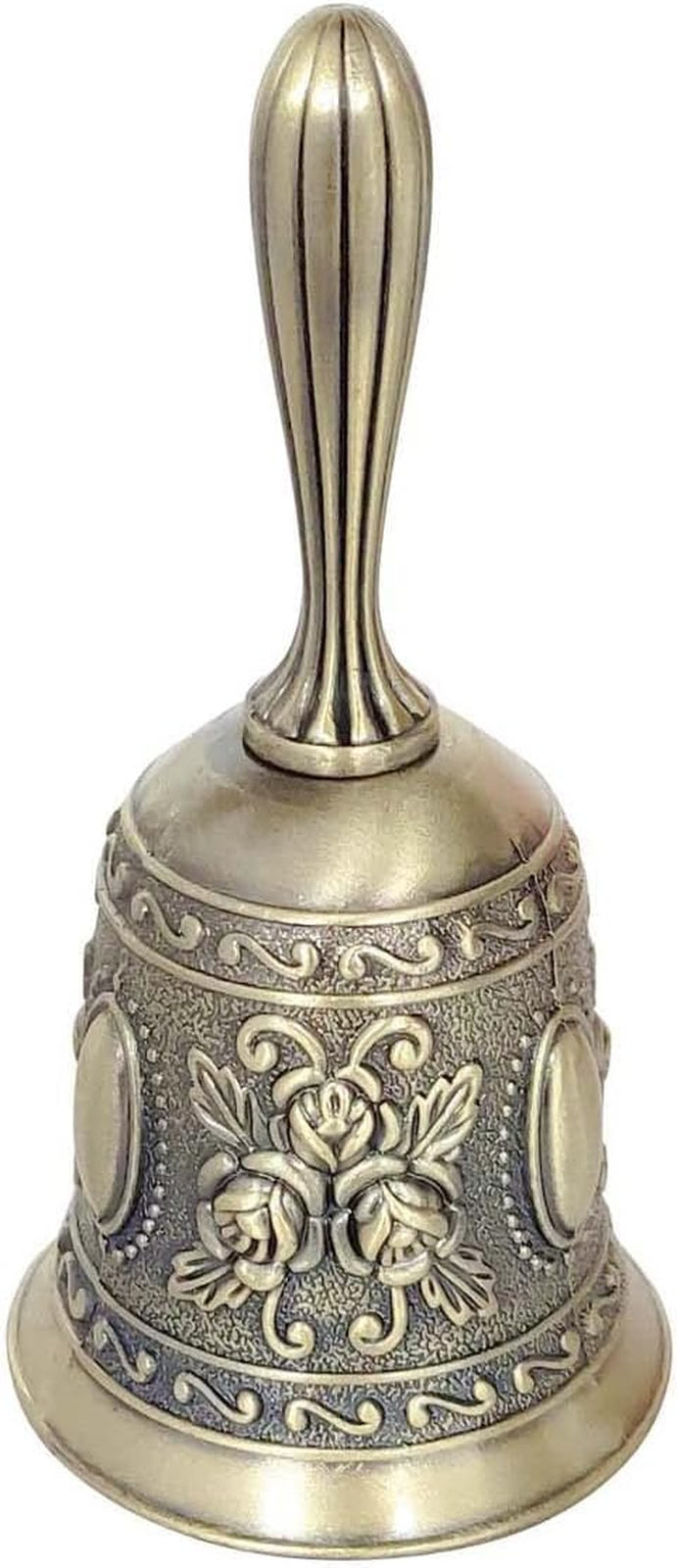 1 Pack Hand Held Bell, Metail Dinner Bell Wedding Bells, Service Bell ...