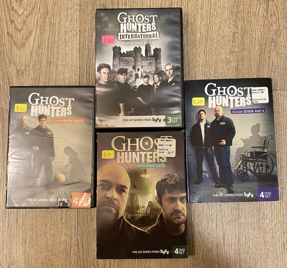 Paranormal DVD lot. Ghost hunters, ghost adventures, paranormal state ...