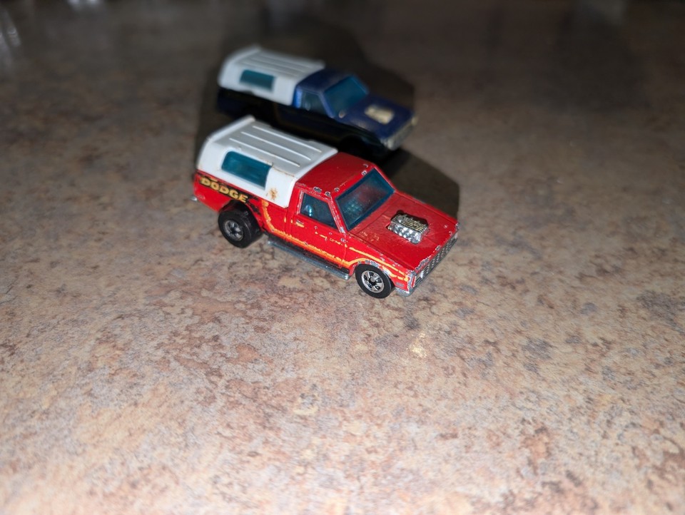 Vintage Hot Wheels High Rakers Dodge D50 D-50 Pickup Lot Variations ...