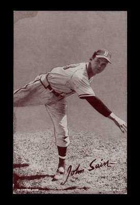 1947-66 Exhibits Set-Break John Sain VG-VGEX *GMCARDS* | eBay