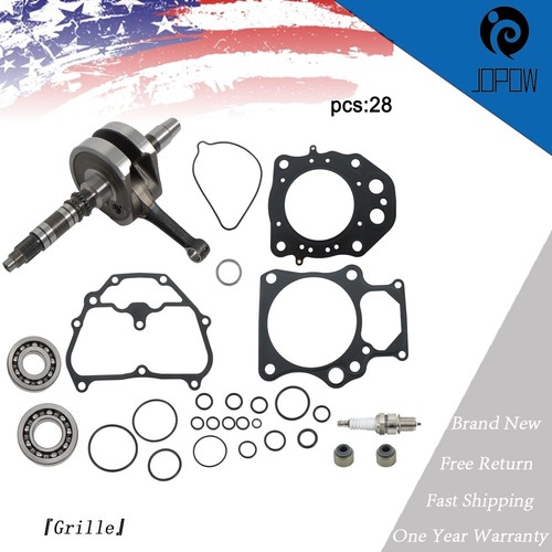 CRANKSHAFT LOWER END ENGINE CRANK REBUILD KIT for Honda TRX420 TE TM FE ...