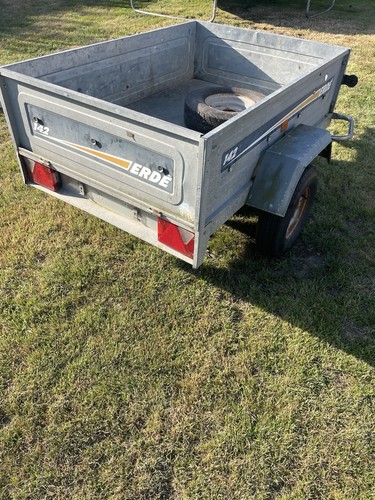 Erde 142 Trailer. Good working condition. With Lights. | eBay UK