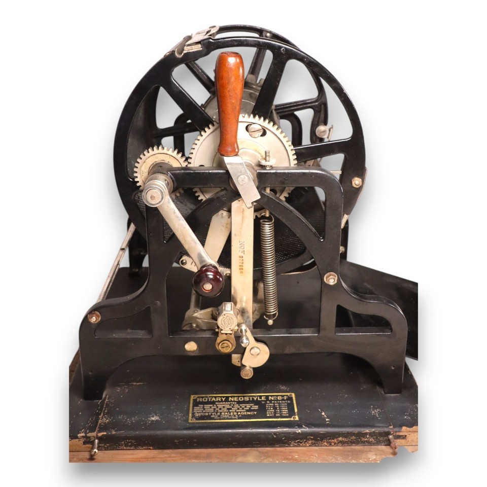 Rotary Neostyle No 8-F Mimeograph Stencil Duplicating Machine USA ...