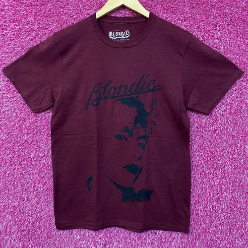 Blondie Burgundy Punk Rock Tshirt size 1X | eBay