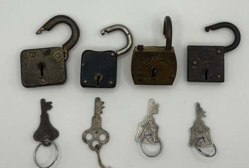 Vintage Miniature Yale Corbin Locks with Keys (L21) | eBay