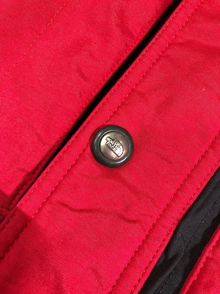 Rare Vintage THE NORTH FACE Extreme Gear Block Ski Snow Jacket 90s Red ...