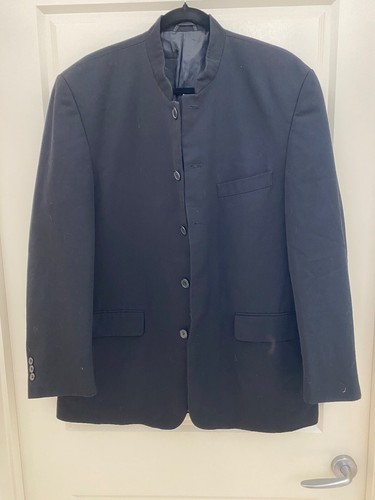 ROGER DAVID BLACK MENS JACKET/BLAZER SIZE 107R | eBay Australia