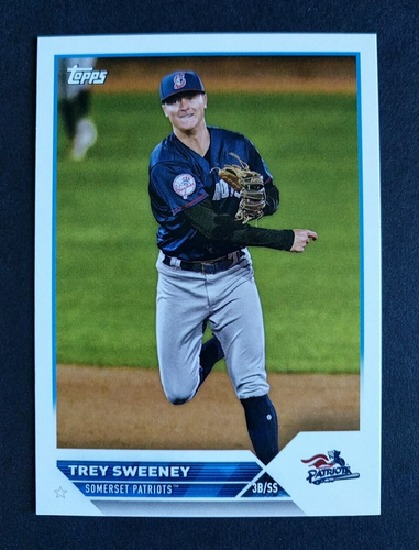 2023 Topps Pro Debut PD-127~ TREY SWEENEY ~ Somerset Patriots Minor ...
