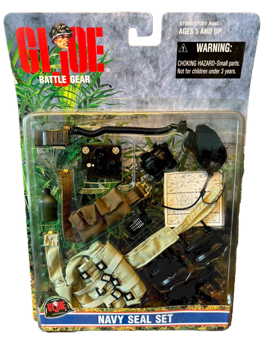 Hasbro GI Joe: Battle Gear Navy Seal Accessory Set For 12 Action ...