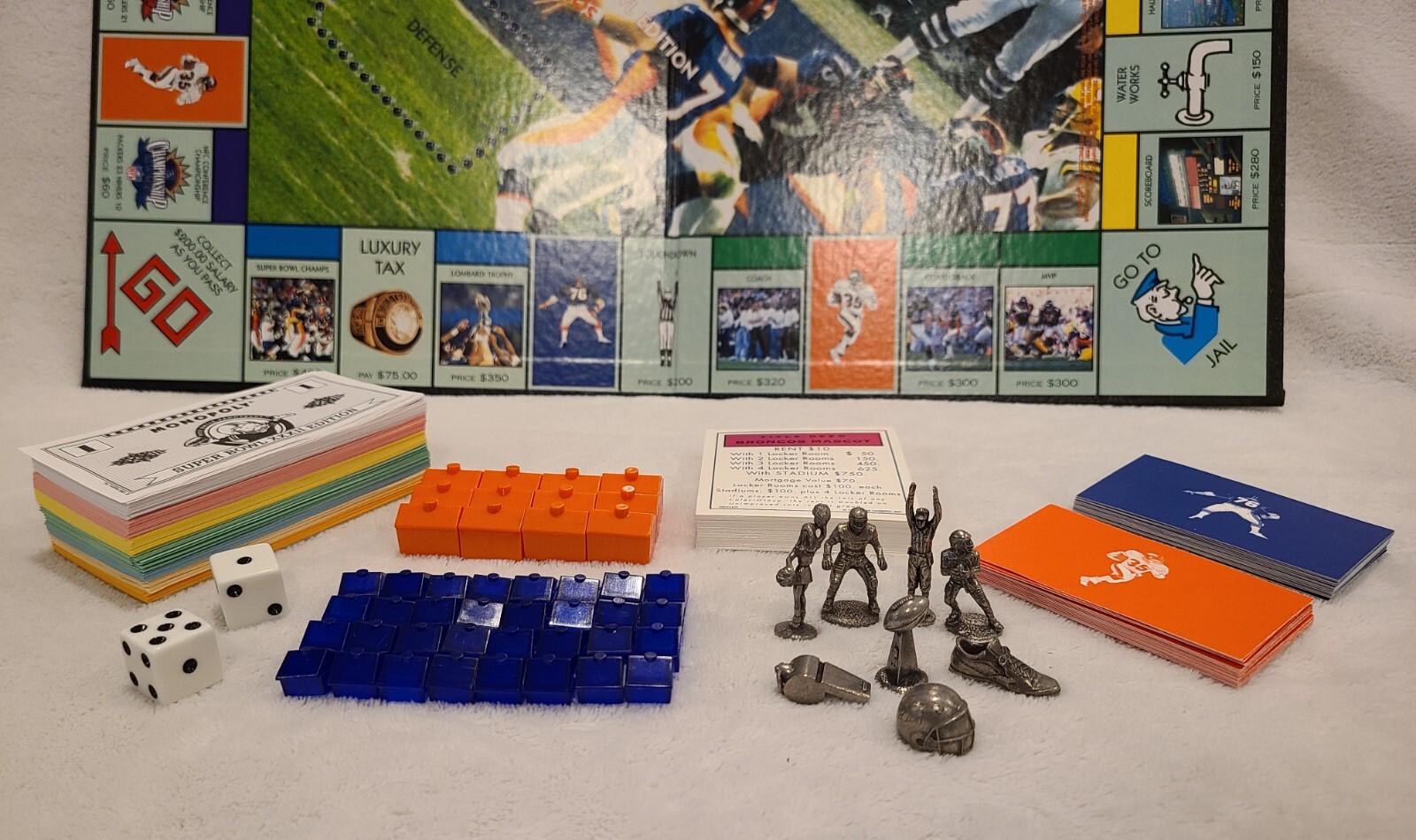 Monopoly Super Bowl XXXII Commemorative Super Bowl Edition Denver ...
