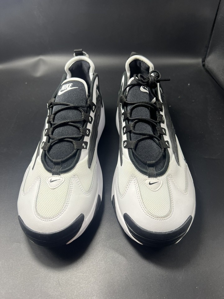 Nike Zoom 2K ZM Air 2000 Training Shoes Black & White #AO0269-101 Men's ...