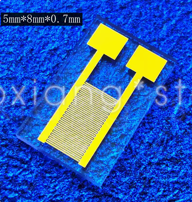 5PC 50μm Fork Finger Electrode Gas Pole MEMS Sensor Optical Detection ...