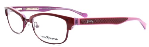 LUCKY BRAND Zuma Women's Eyeglasses Frames 51-17-135 Red 751286250596| eBay