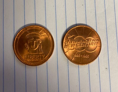 Sears Celebrating 100 Years 1886-1986 Commemorative Coin | eBay