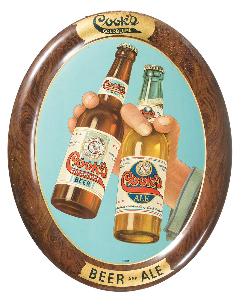 Cook's Beer Refrigerator / Tool Box Magnet Vintage Look | eBay