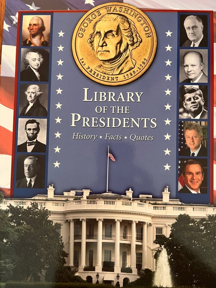 US PRESIDENTIAL DOLLAR COIN SET & BOOK | eBay