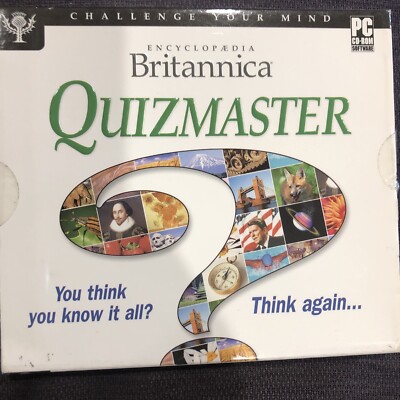 Britannica Quizmaster PC Game | eBay