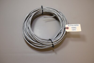 Alpha Wire Cable 1899C Put Up Is 77 Feet | eBay