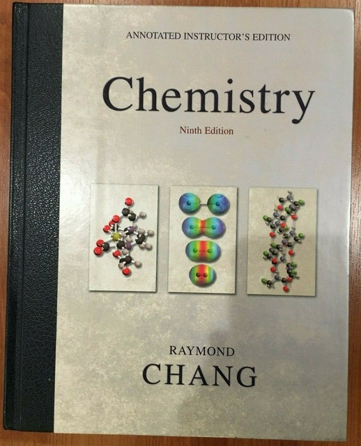 Chemistry 9th Edition by Raymond Chang for sale online | eBay