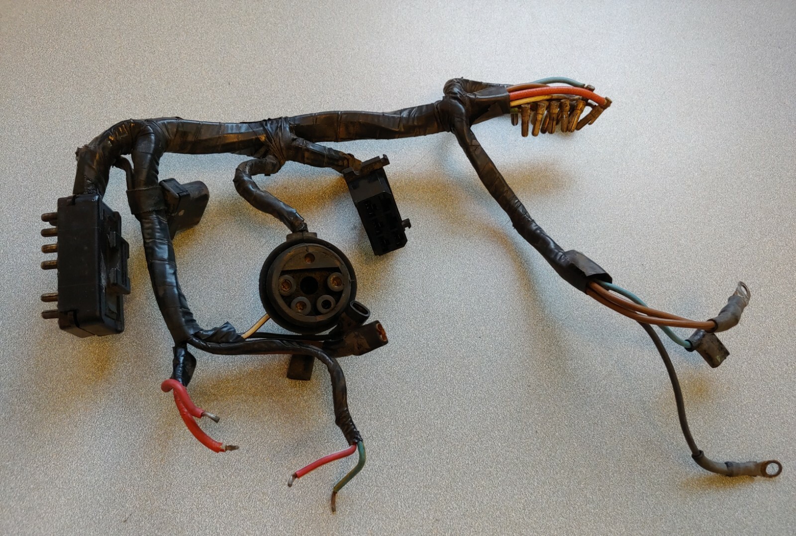 USED ORIGINAL PORSCHE 911 CONTROL BOARD WIRING HARNESS MOTOROLA SEV ...