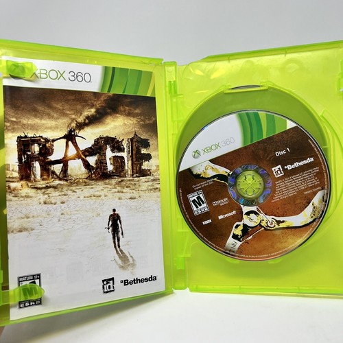 Rage (Microsoft Xbox 360, 2011) Tested Working - No Disc 3 For ...