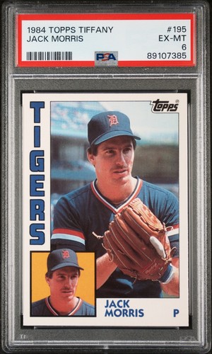 1984 Topps - Jack Morris #195 Tiffany for sale online | eBay